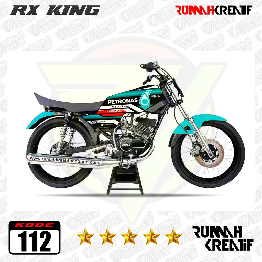 Jual Yamaha Rx King 135 PETRONAS Sticker Striping Variasi rk-e | Shopee ...
