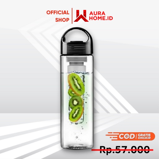 Jual Botol Minum Infuser Tritan BPA Free 700ml / Botol Air Minum Infuser Infused Water Kaca ...