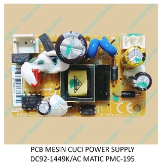 Jual PCB MESIN CUCI POWER SUPPLY DC92-1449K / AC MATIC PMC-195 | Shopee ...