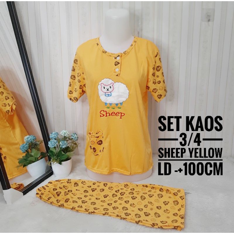 Jual GROSIR BAJU TIDUR KAOS CELANA 3/4 / STELAN PIYAMA KAOS / STELAN ... Jual GROSIR BAJU TIDUR KAOS CELANA 3/4 / STELAN PIYAMA KAOS / STELAN ...