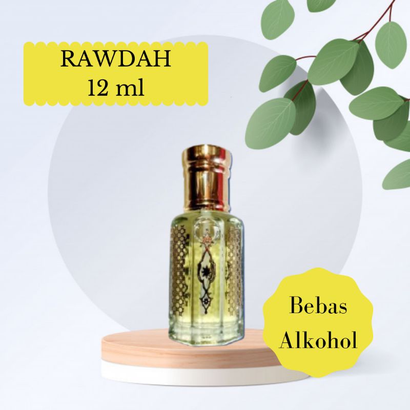 Jual Rawdah/Parfum Rawdah/Raudah/Raudhah Original 12 ml | Shopee Indonesia