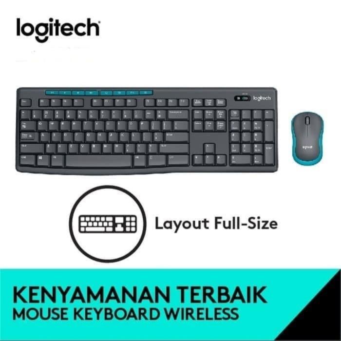 Jual Keyboard Logitech Mk275 Wireless Keyboard Mouse Shopee Indonesia