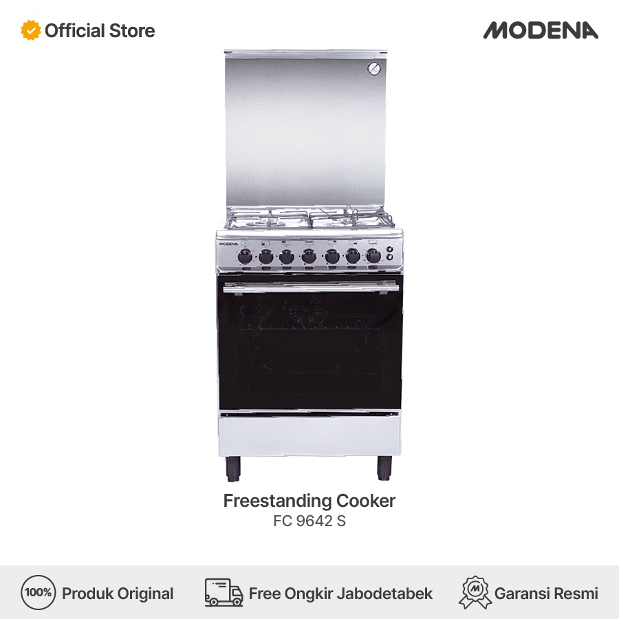 Jual MODENA Freestanding Cooker - FC 9642 S | Shopee Indonesia