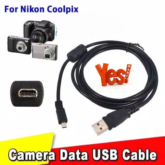 Jual Kabel USB / Data Kamera Nikon UC-E6 1 V1 AW110 L840 P510 P7000 ...