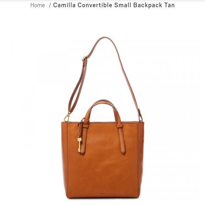 Jual TAS FOSSIL CAMILLA CONVERTIBLE BACKPACK | Shopee Indonesia