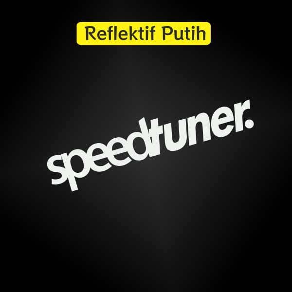 Jual Stiker Speed Tuner / Sticker Speedtuner Mobil / Stiker Mobil ...