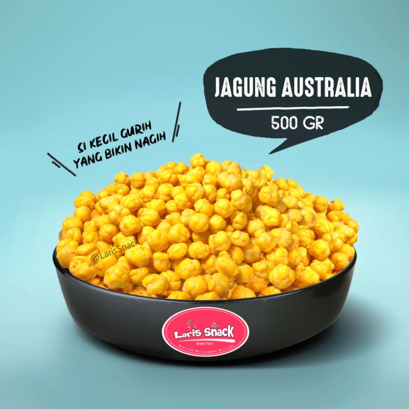 Jual Jagung Australia Gurih Renyah Snack Kiloan Curah 500 gr | Shopee ...