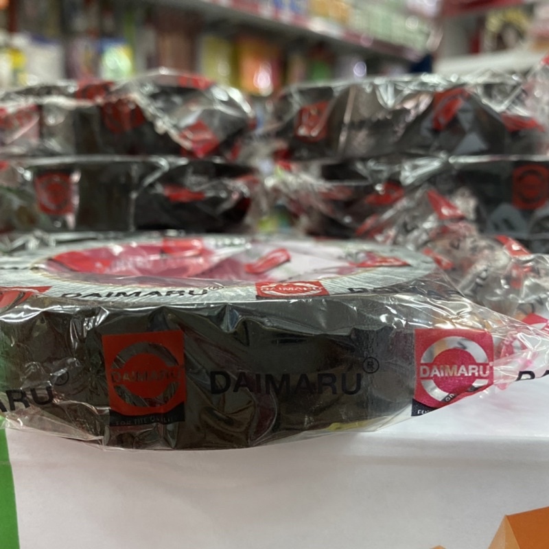 Jual Lakban hitam 24mm x 12 meter / lakban kain hitam 1inch / cloth ...