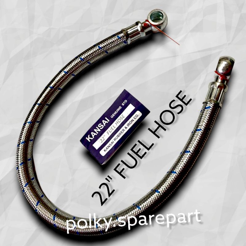 Jual 22inch 55centimeter 55cm 22" FUEL HOSE SELANG SOLAR KAWAT KUALITAS ...