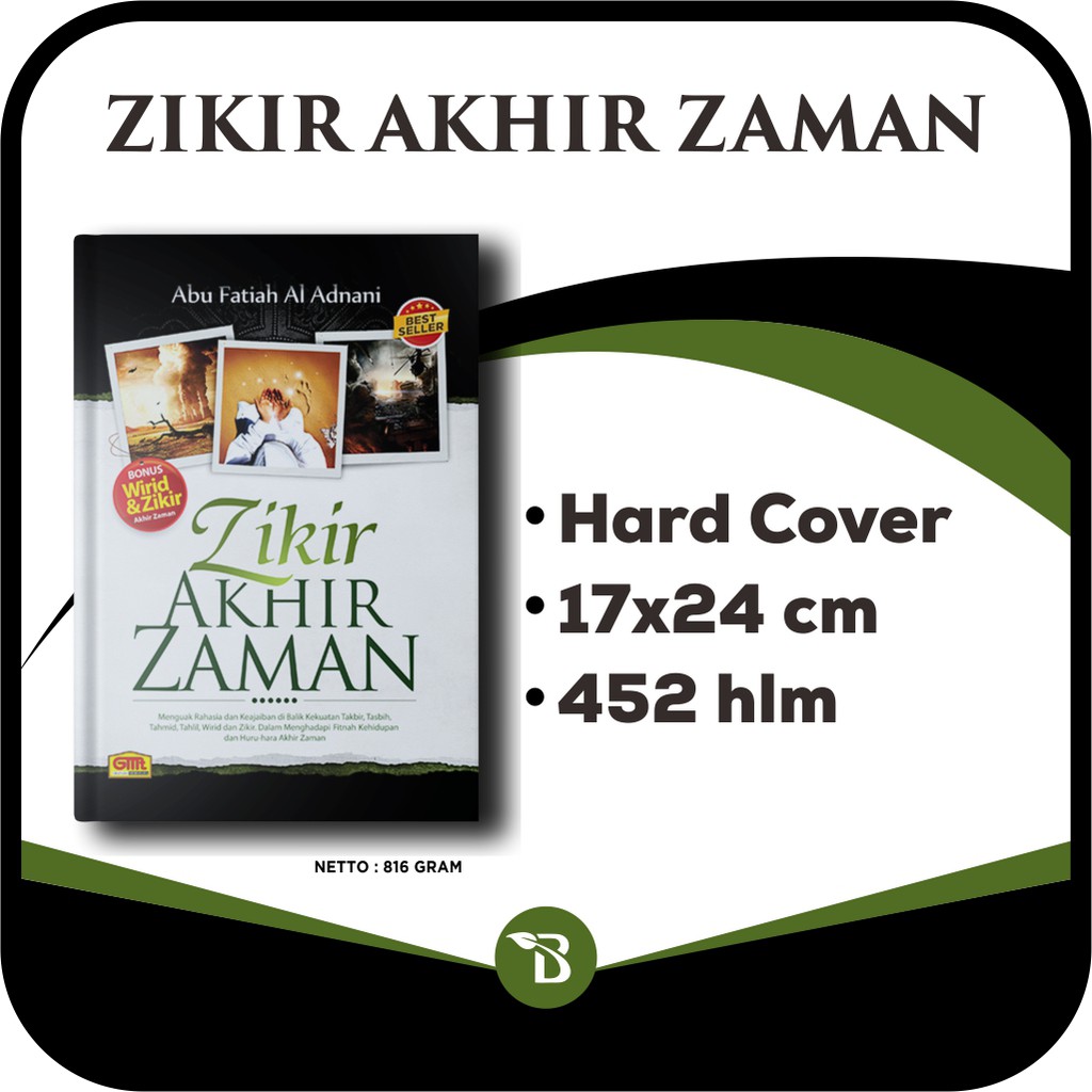 Jual Zikir Akhir Zaman Buku Bacaan Akhir Zaman Hard Cover | Shopee Indonesia