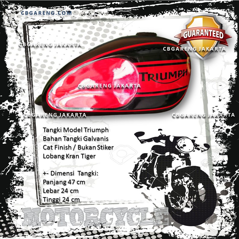 Jual Tangki Japstyle Triumph | Shopee Indonesia