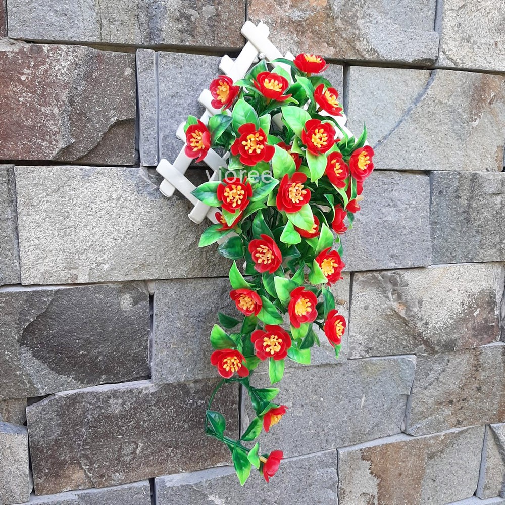 Jual Bunga Gantung Plastik Tanaman Rambat Hiasan Dekorasi Dinding Rumah ...