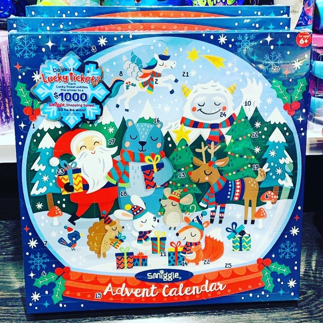 Jual Smiggle advent calendar / christmas smiggle / edisi natal smiggle ...