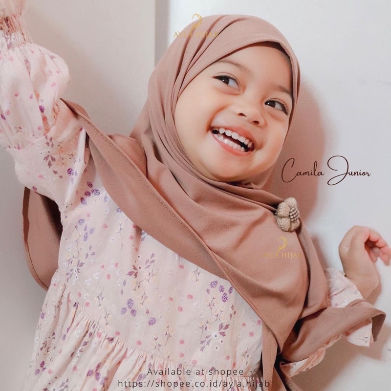 Jual Segitiga Instan Anak 3-9th Jilbab Camila Instan Anak / Pashtan ...
