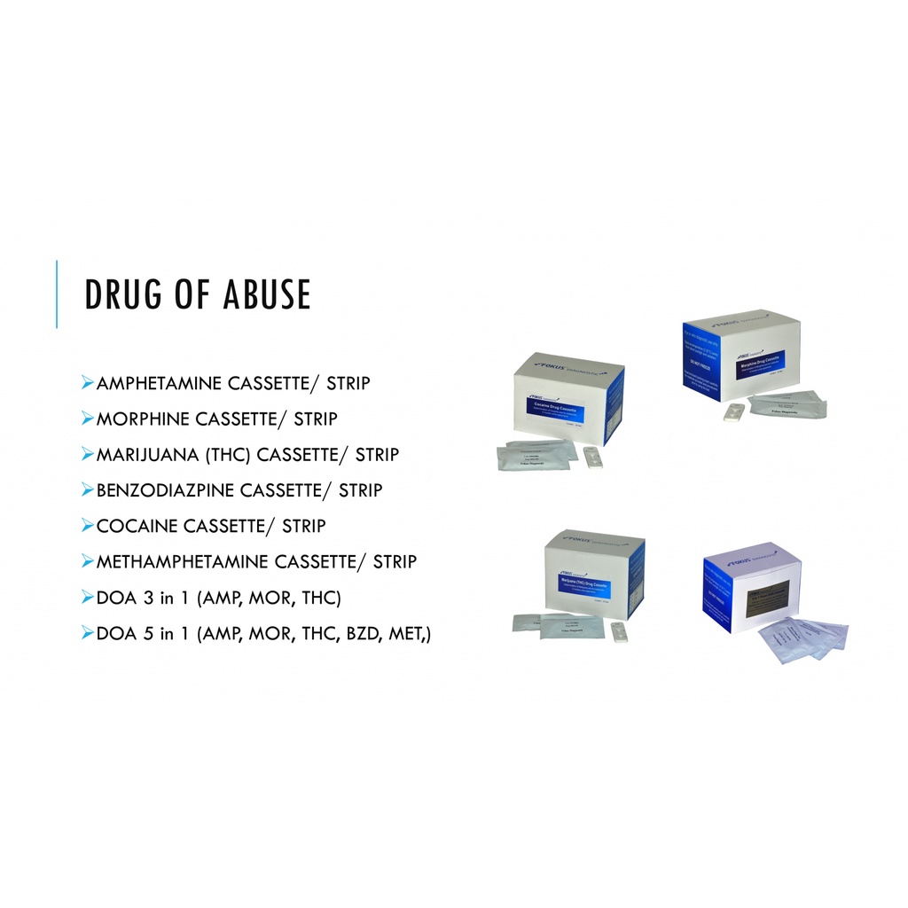 Jual DI Amphetamine Cassete FDI 25 test/box | Shopee Indonesia