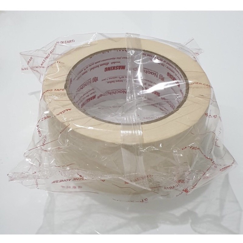 Jual Lakban Isolasi Kertas Nachi Masking Tape 48 mm / 2 Inch x 40 Yard ...