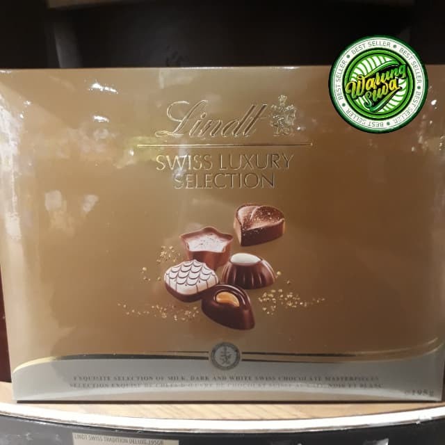Jual Lindt Lindor Swiss Luxury Selection Box Chocolate 195 gram ...
