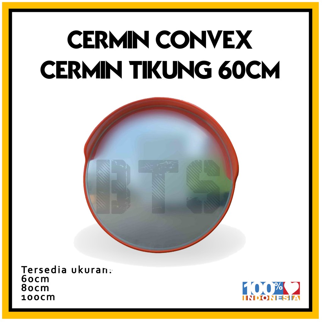 Jual Cermin Convex ukuran 60cm Cermin Cembung Tikungan | Shopee Indonesia