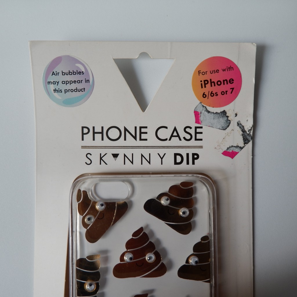 Jual Skinny Dip London Poop Emoji Iphone 6/6s Case | Shopee Indonesia