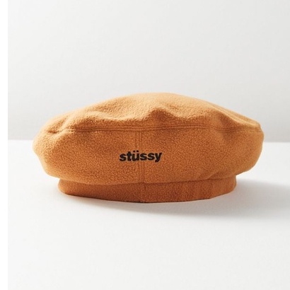 Jual STUSSY BRISTOL POLAR FLEECE BERET HAT - BROWN | TOPI ORIGINAL ...