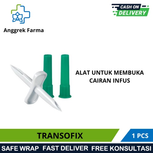 Jual TRANSOFIX/ALAT PEMBUKA CAIRAN INFUS/ALAT PEMBUKA CAIRAN NACL ...