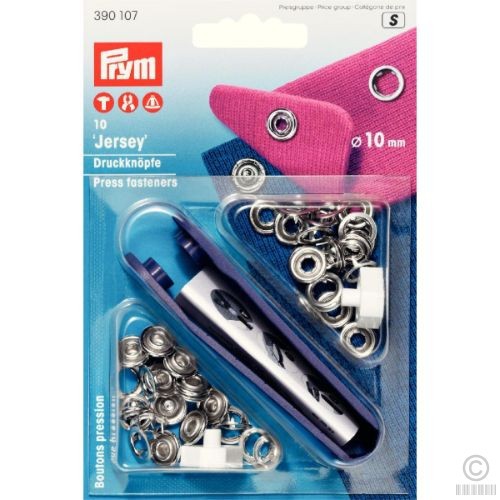 Jual Kancing Snap Metal PRYM 10MM SILVER 390107 | Shopee Indonesia