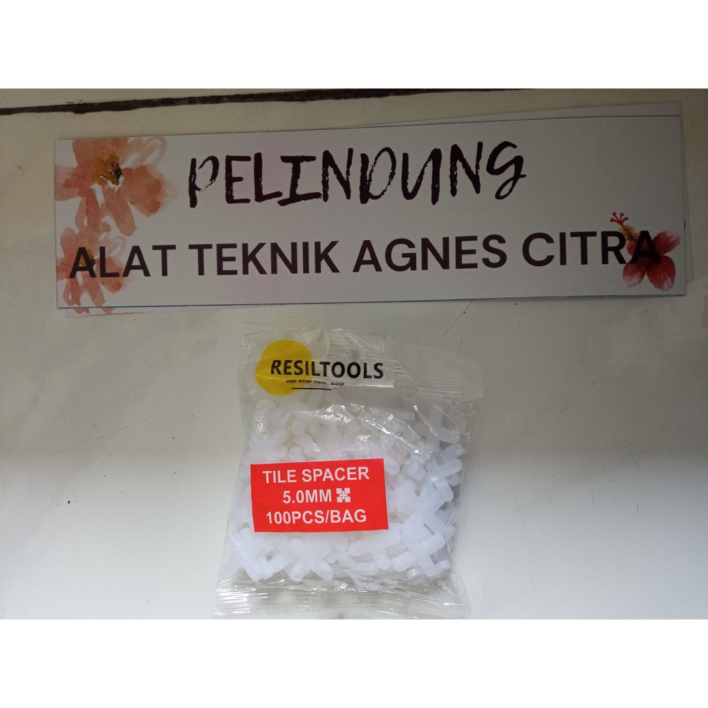 Jual Tile Spacer Keramik 5 mm Alat Pembatas Perata Keramik Alat ...