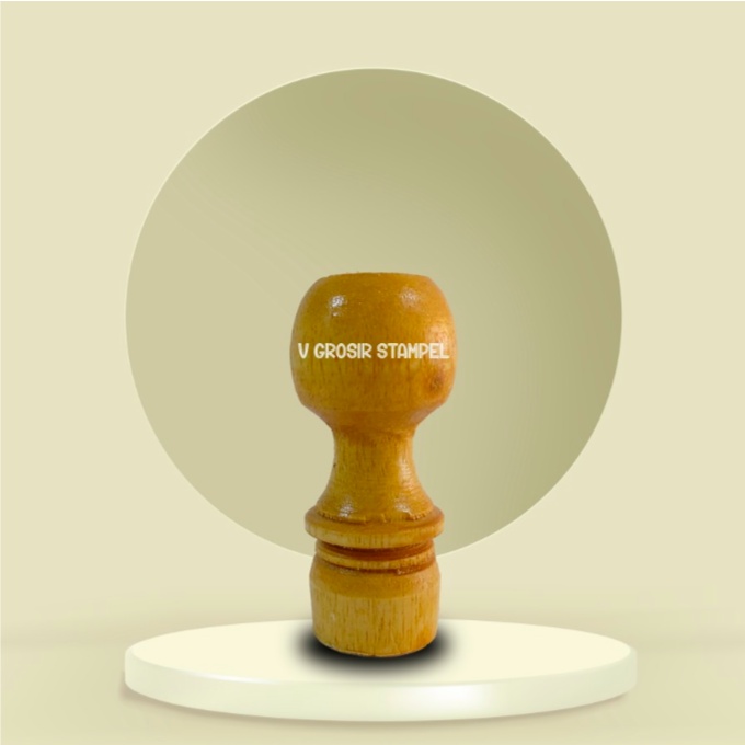 Jual Gagang Stempel Kayu diameter 1cm /Grosir Bahan Gagang Stempel Bak ...