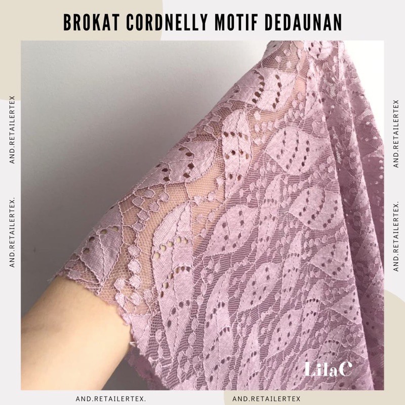 Jual Kain brokat cordnelly Warna Lilac Mocca dan rose gold | Shopee ...