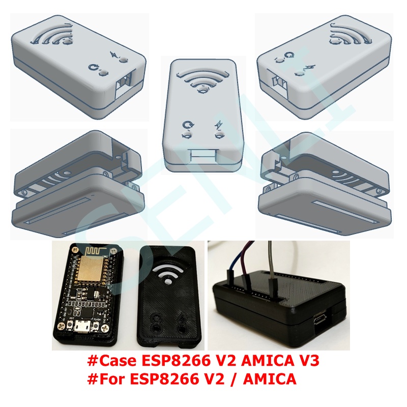 Jual Case NodeMCU ESP8266 V2 AMICA V3 | Shopee Indonesia