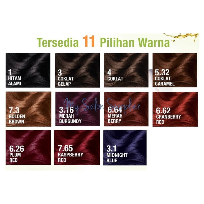 Jual Ki5K1 Garnier Color Naturals Cat Rambut Sachet 20G Kik474777 ...