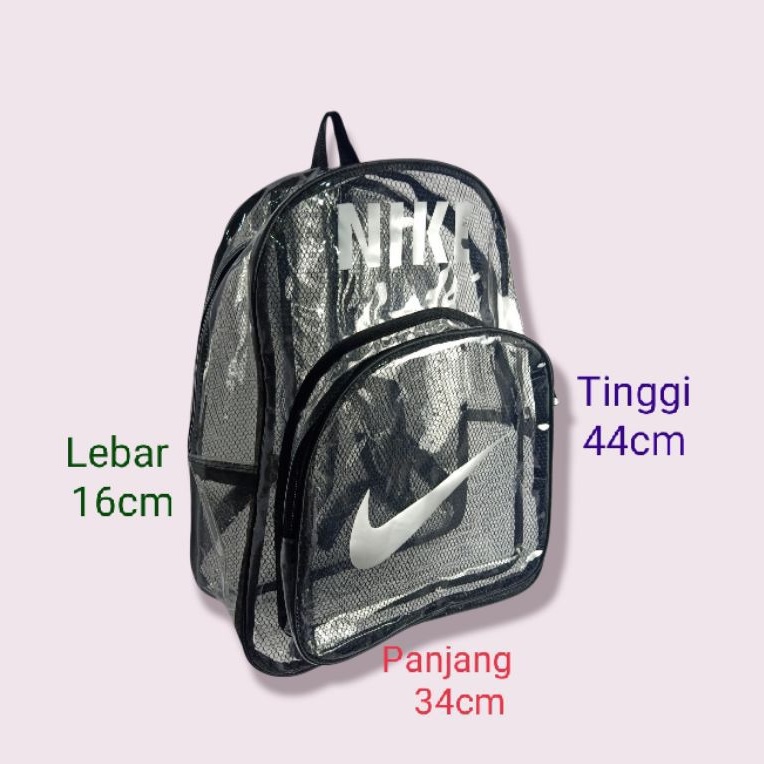 Jual TAS RANSEL SPORT TRANSPARAN | Shopee Indonesia