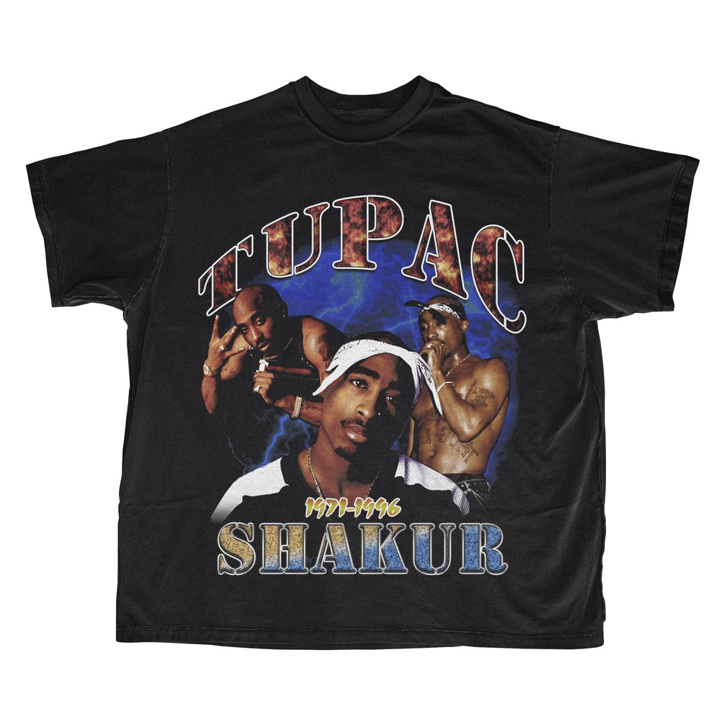Jual Tupac Shakur ( Bootleg Tee ) | Shopee Indonesia