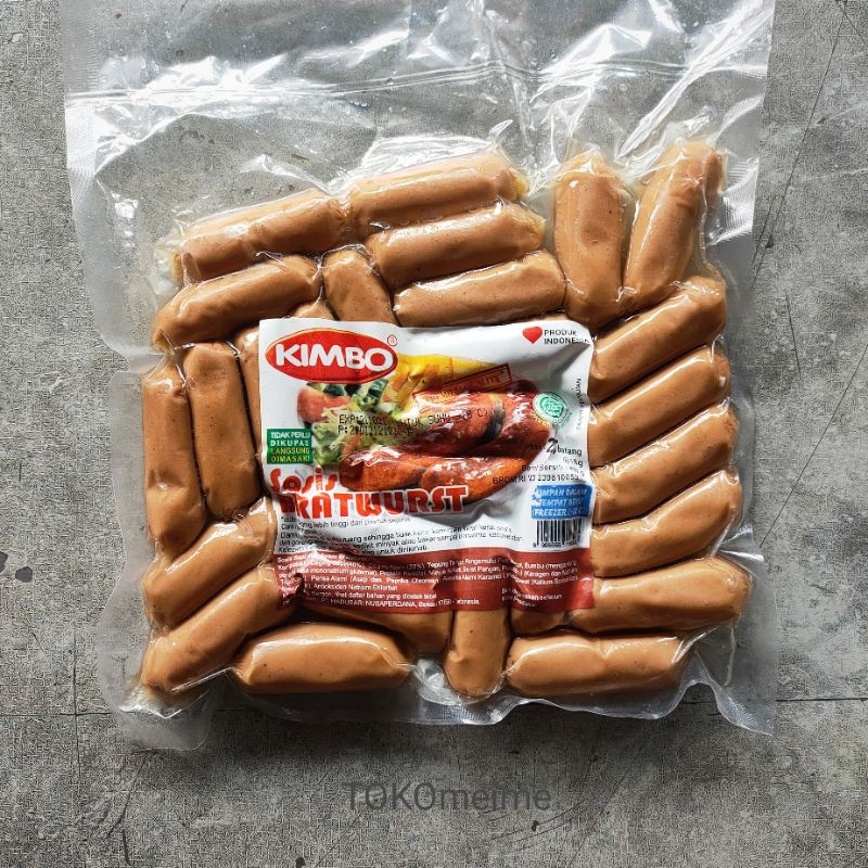Jual KIMBO SOSIS BRATWRUST MINI COCKTAIL 500gr | Shopee Indonesia