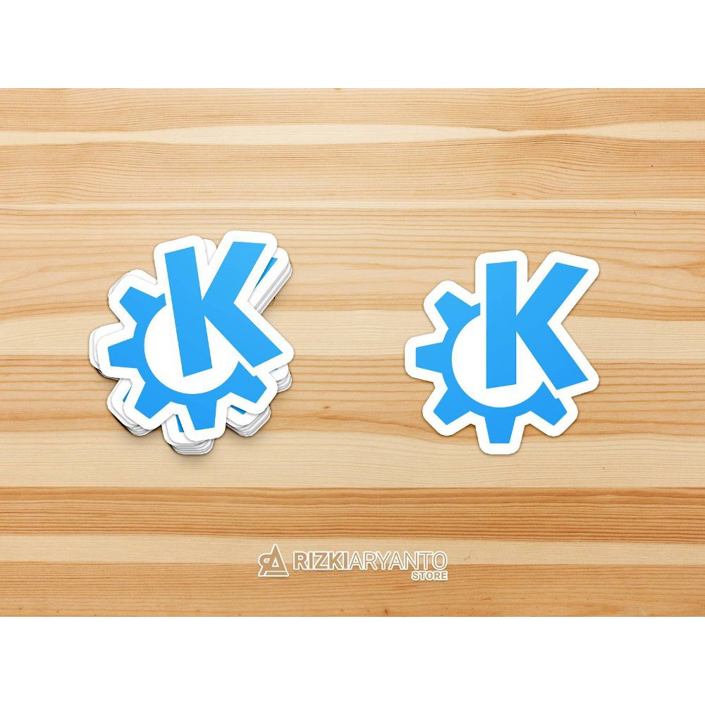 Jual Sticker - Stiker Logo KDE Desktop Environment untuk PC Laptop HP ...