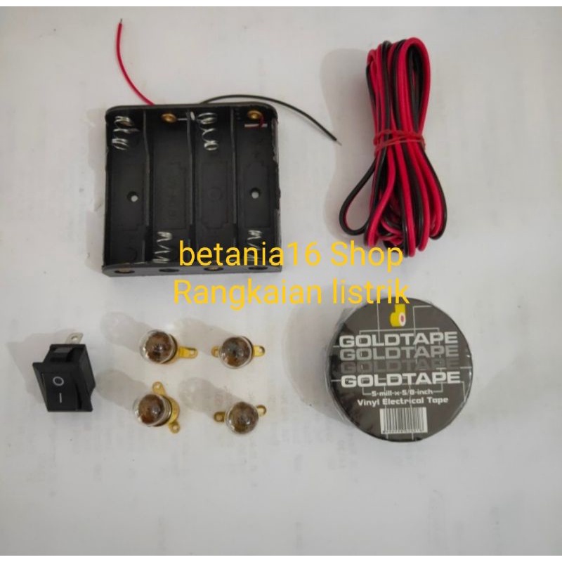 Jual Paket Rangkaian Listrik untuk Praktek SD kelas 6 | Shopee Indonesia
