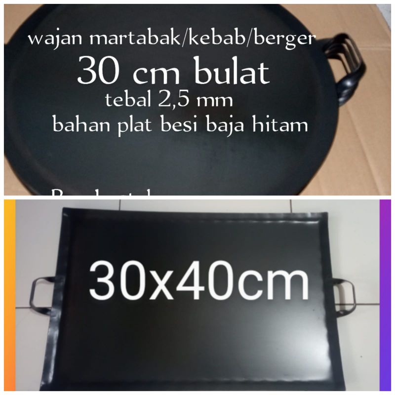 Jual Wajan Roti Bakar Anti Lengket Pembakaran Pemanggangan Stainless ...