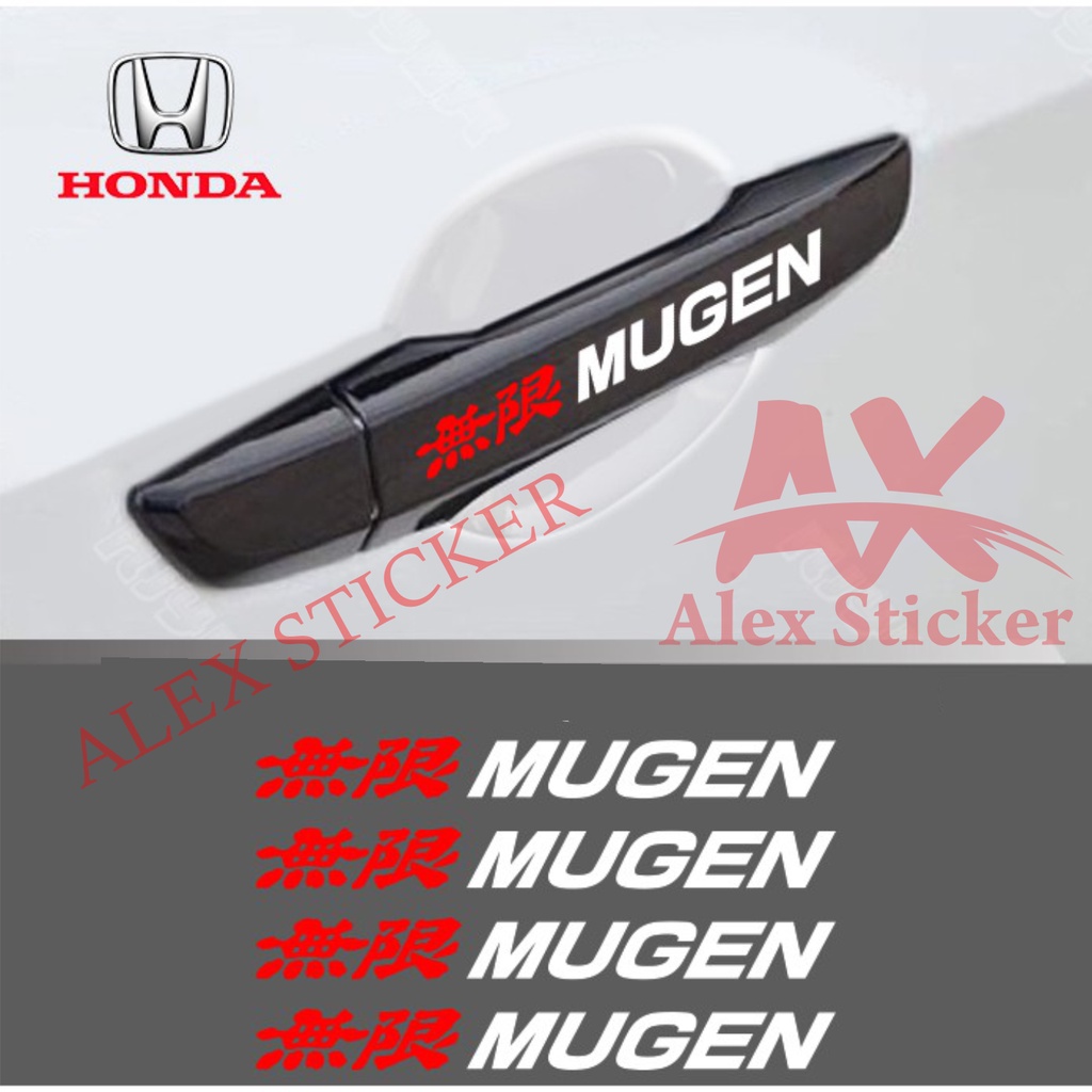 Jual stiker mugen sticker mugen handle mobil universal | Shopee Indonesia