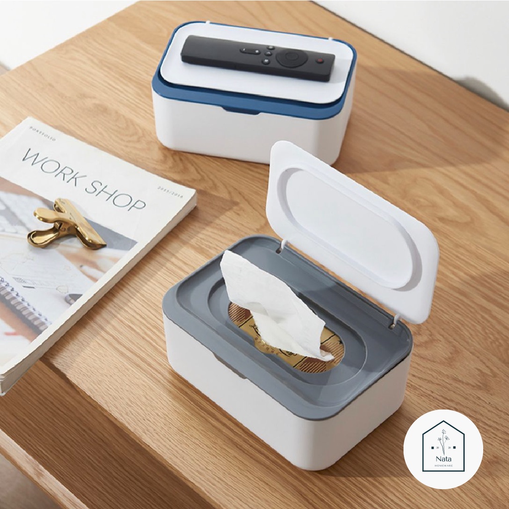 Jual [QAIS] TEMPAT MASKER TISSUE WADAH MASKER TISSUE TISU BOX MASKER ...