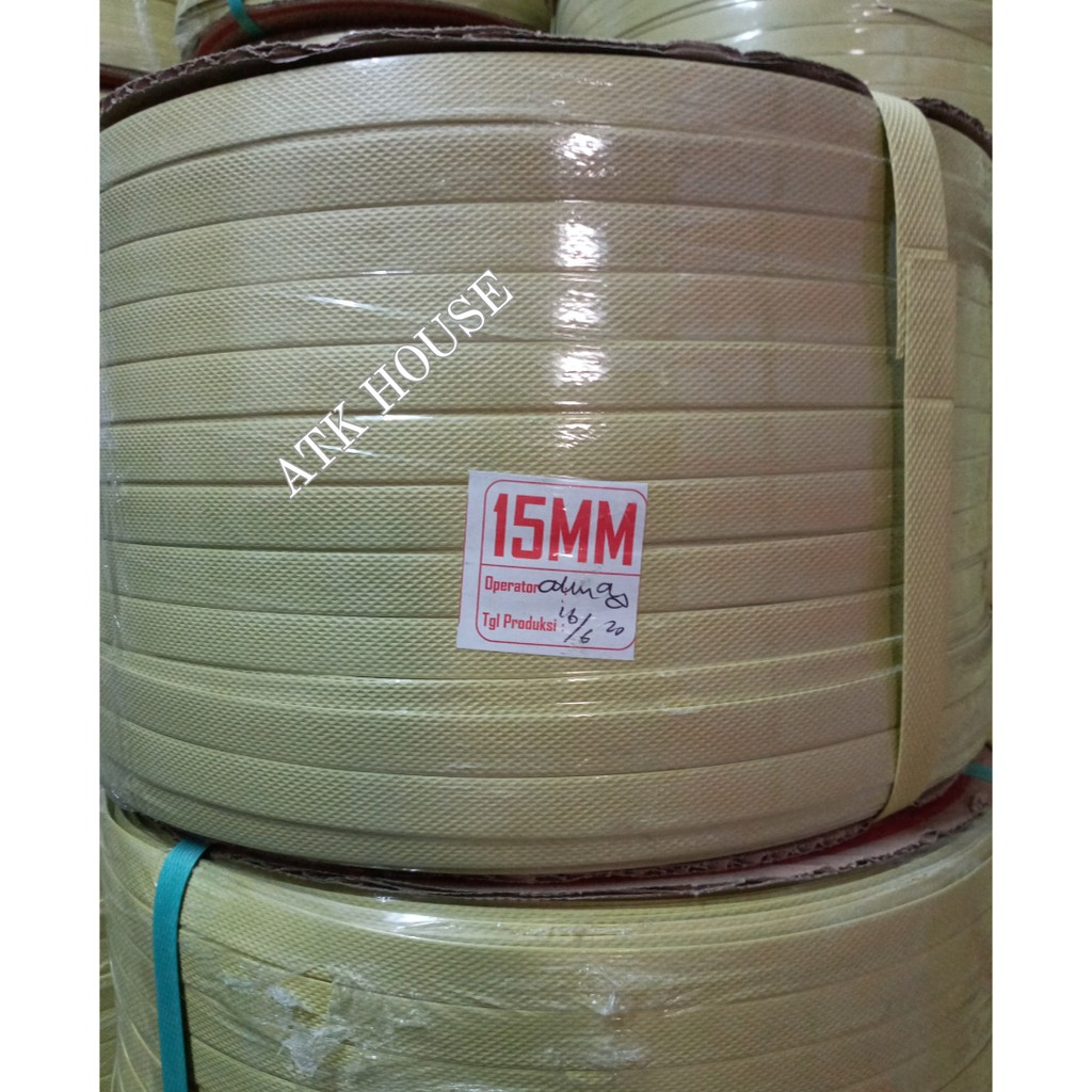 Jual GOJEK Tali Strapping Straping Band 9mm,12mm,15mm Kuning/Tali ...