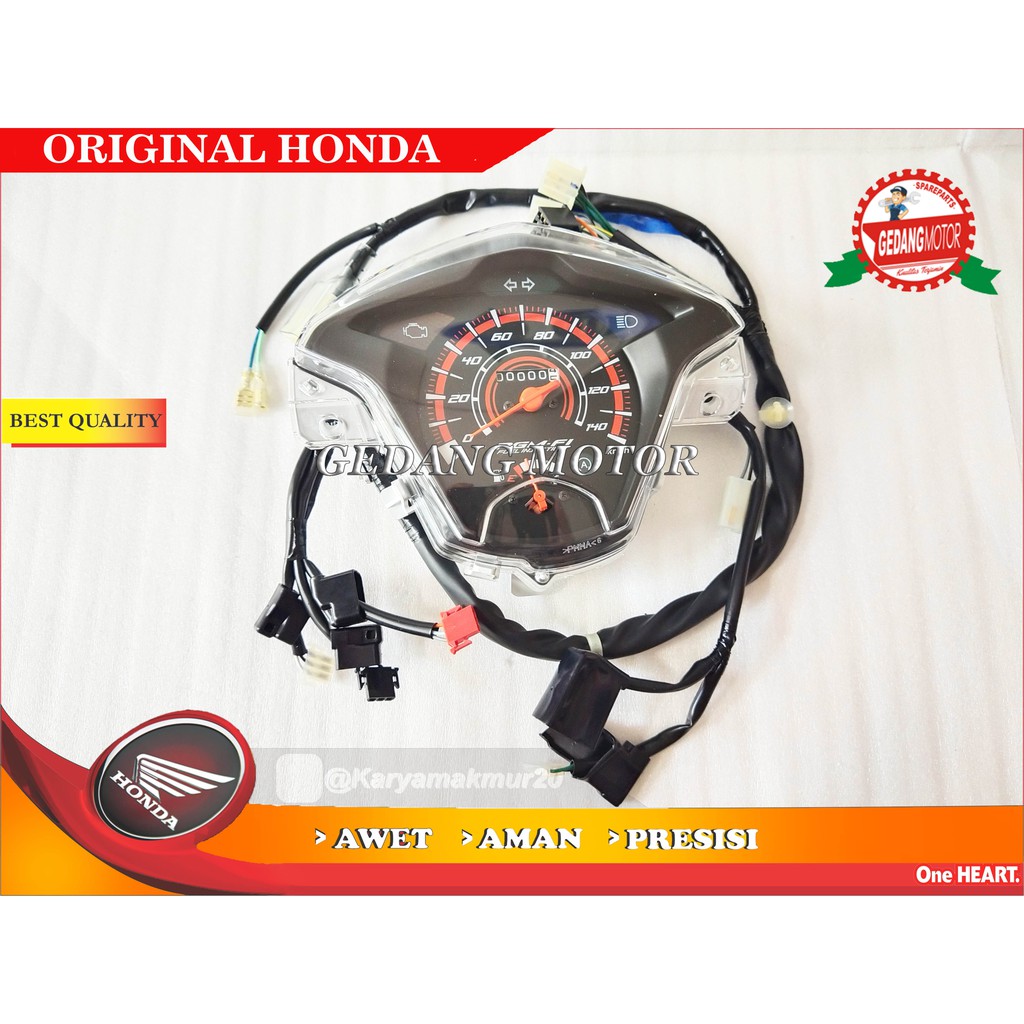 Jual SPEDOMETER SPEEDOMETER BEAT ESP ISS ORIGINAL AHM 37200-K25-611 ...