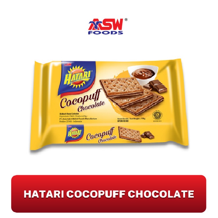 Jual HATARI Bon Bon Sugar Chocolate Biscuit 200 gr #CPAL | Shopee Indonesia