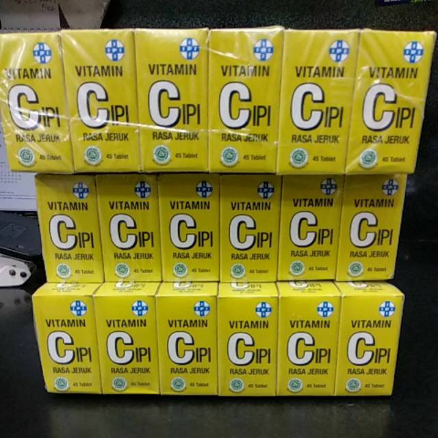 Jual Vitamin C IPI Isi 45 Tablet / Botol | Shopee Indonesia