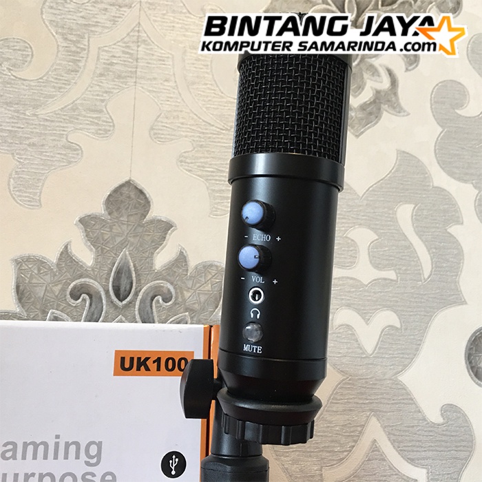 Jual M-Tech Microphone Condenser UK100 with Noise Cancelling | Shopee Indonesia