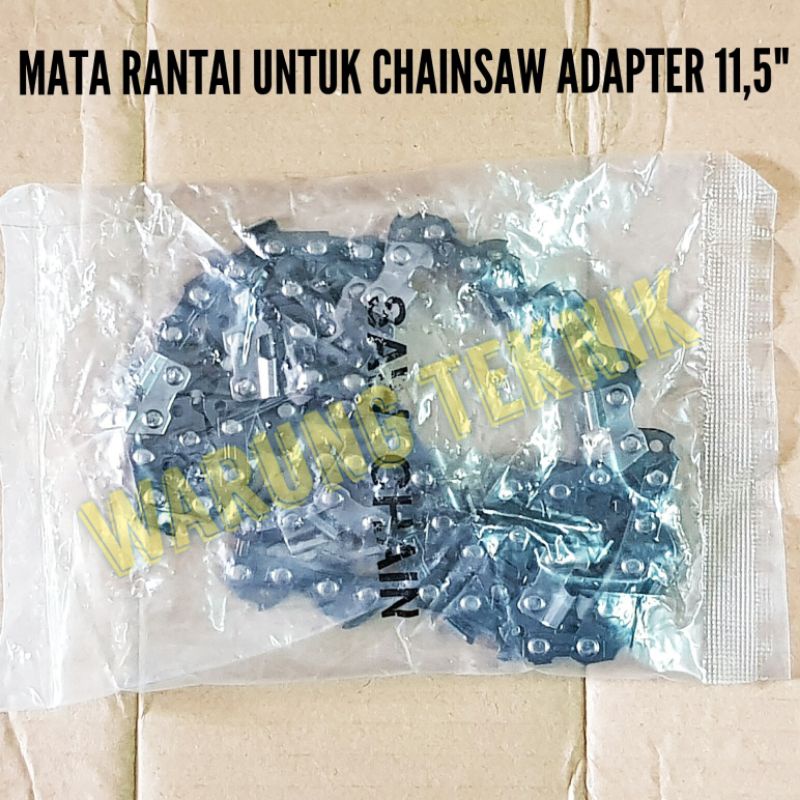 Jual MATA RANTAI PENGGANTI UNTUK ADAPTER ADAPTOR CHAINSAW 11.5 INCH ...
