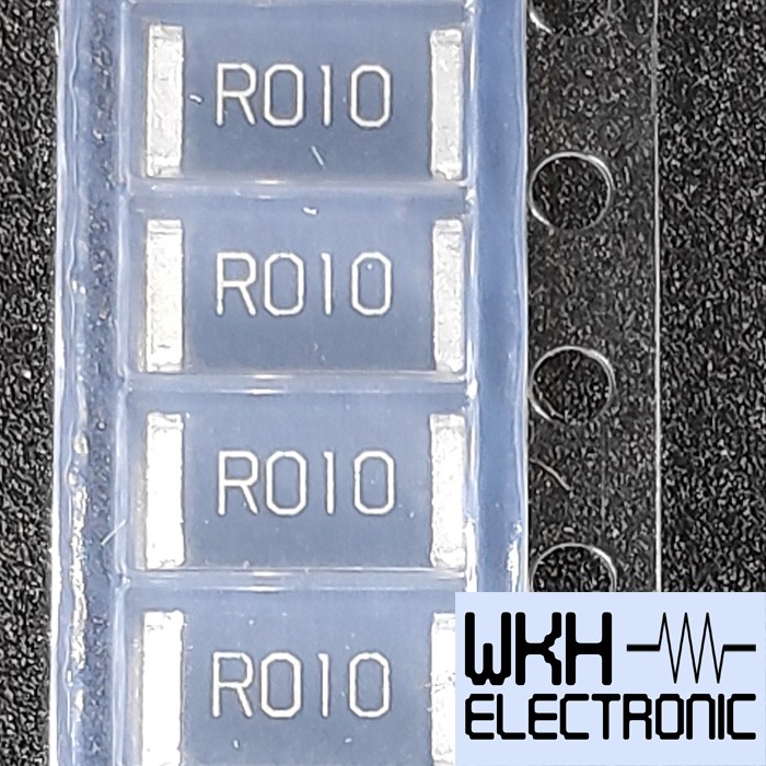 Jual SMD 2512 alloy resistor R010 0.010 ohm 10mR accuracy 1% rshunt ...