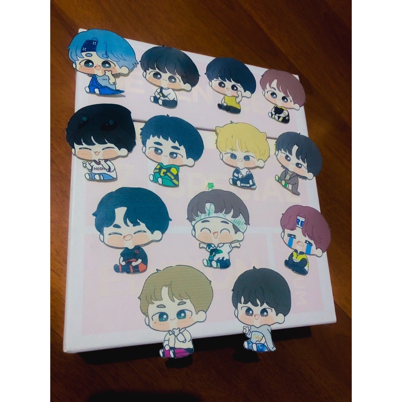 Jual Sticker SEVENTEEN SVT CARAT SEBONG LEFT AND RIGHT henggarae ...