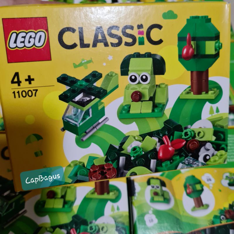 Jual Lego Classic Green Original Helicopter Dog Tree Shape Toys Basic ...
