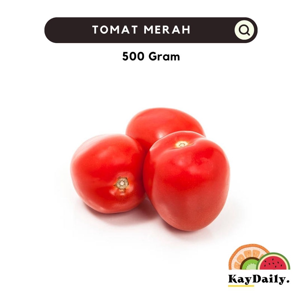Jual TOMAT SAYUR BUAH MERAH SEGAR TOMATO 500 GRAM | Shopee Indonesia