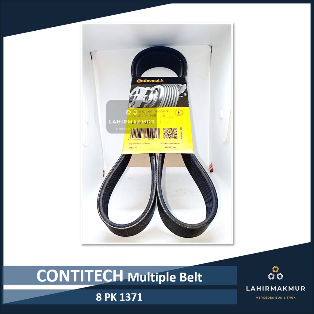 Jual Multiple Belt 8PK 1371 Contitech Bis Mercy/Mercedez/Mercedes Benz ...